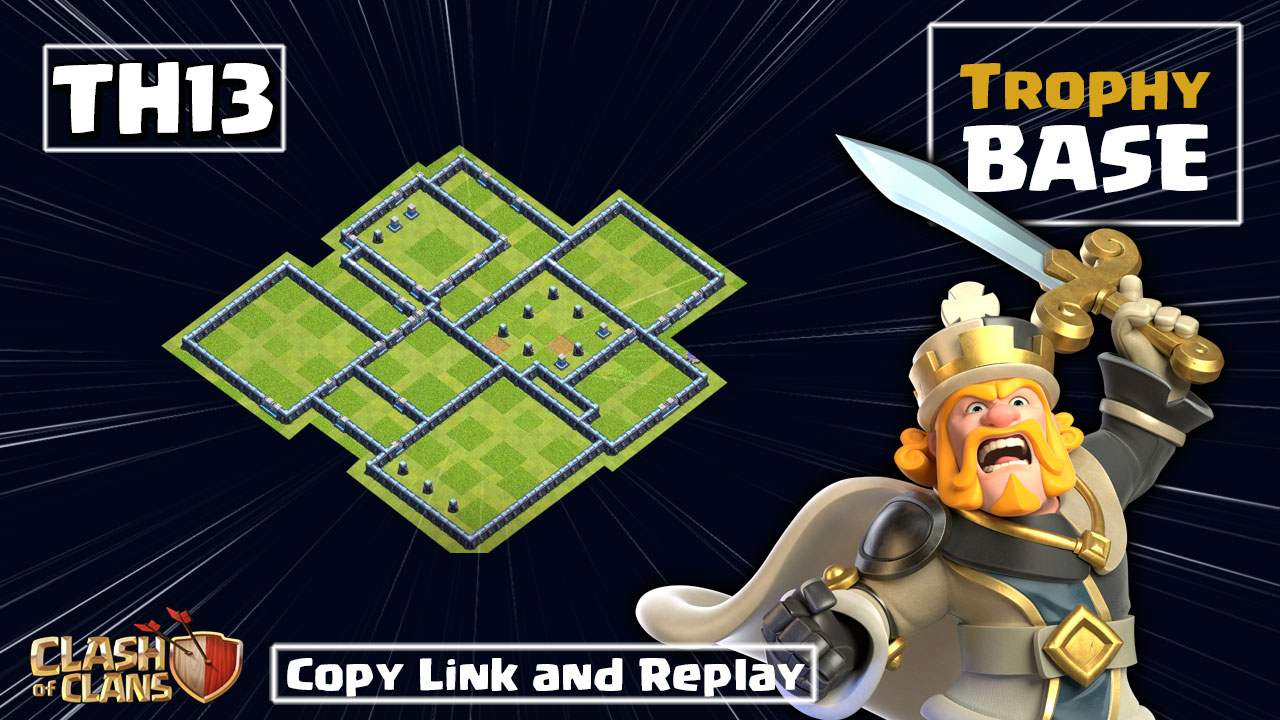 BASE Th13 Thủ Th14 - TH15 Đánh Không Nát Leo Rank Huyền Thoại Clash of clans